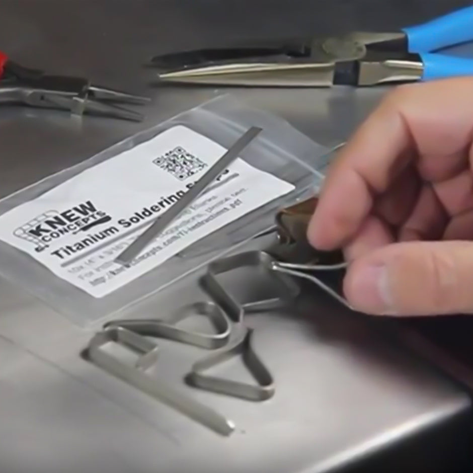 Titanium Soldering Strips – Knew Concepts
